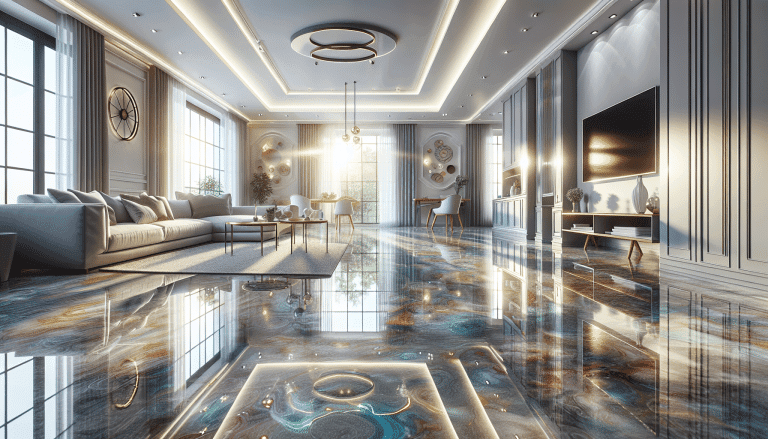 Epoxy Floor Coating: Transform Your Living Room - Utah Epoxy Coatings