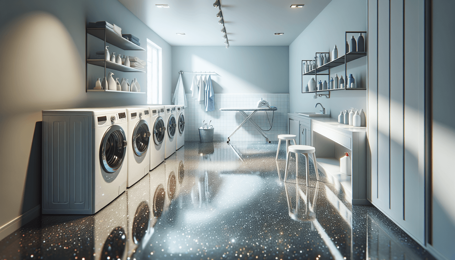 "Why Your Laundry Room Needs an Epoxy Floor Coating" - Utah Epoxy Coatings